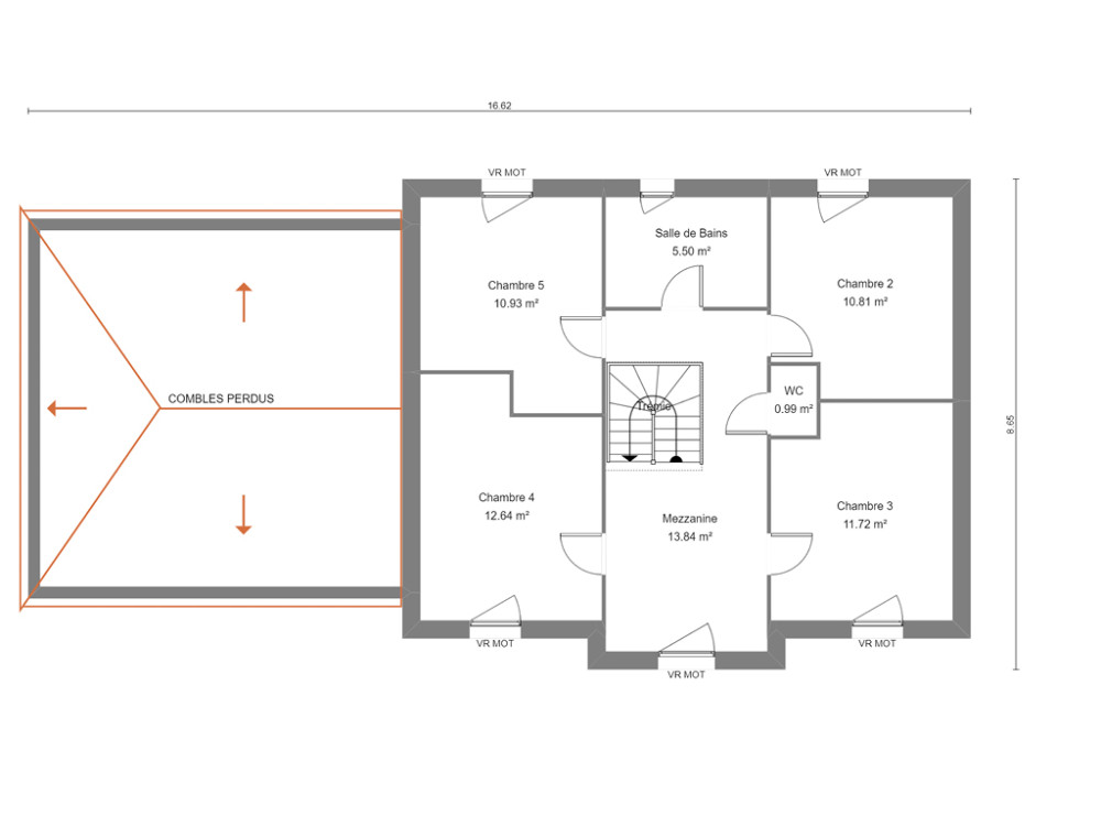 Plans de construction pour maisons avec mezzanine